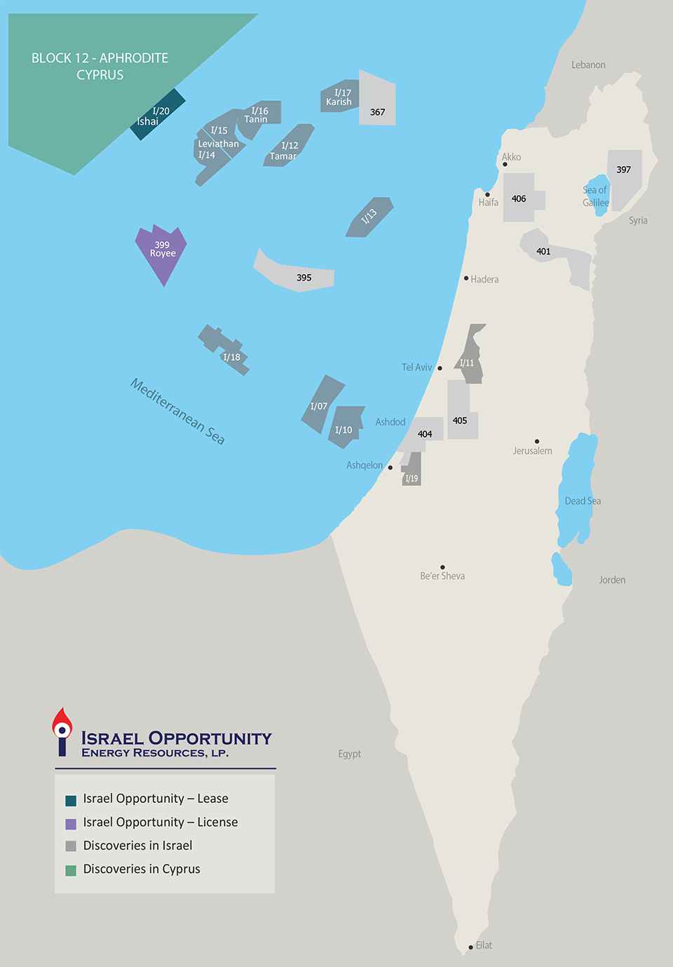 Map – Israel Opportunity