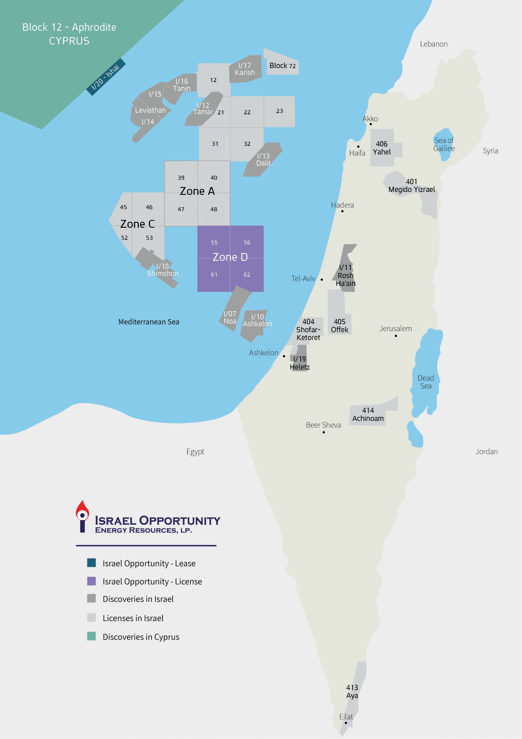 Map - Israel Opportunity